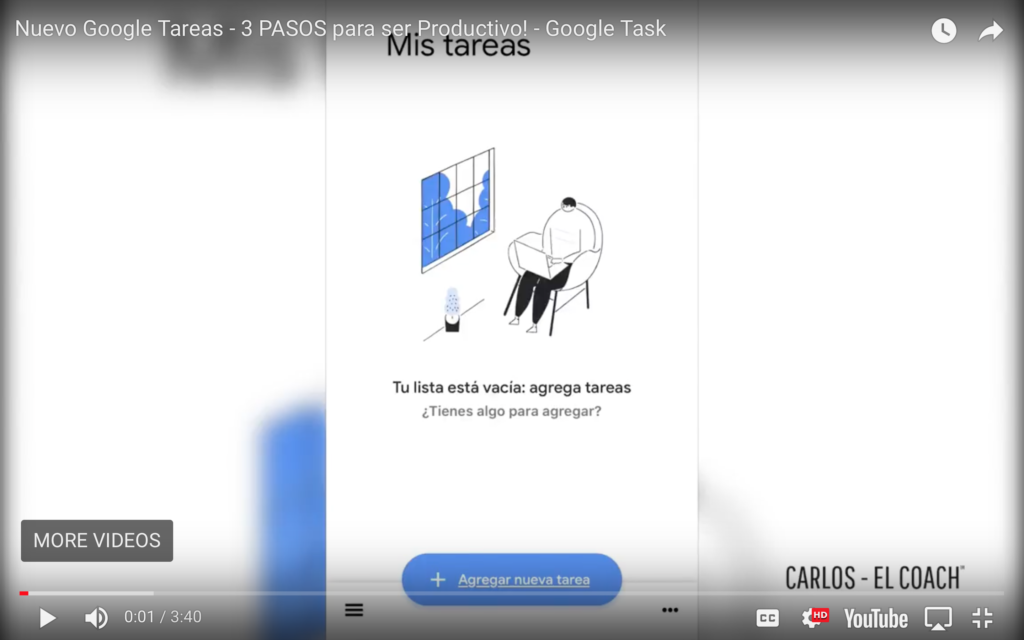 Google Tareas – 3 PASOS para ser Productivo! – Google Task | CARLOS ...